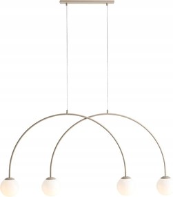 Závěsná Lampa Una 4 Beige S1116L17_S Aldex