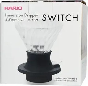 Hario Immersion Switch Coffee Dripper V60-02 + 40 filtrů