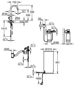 Výpusť s bojlerem stojánková GROHE RED MONO 30080001