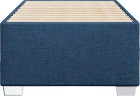 Rám postele bez matrací modrá 90x200 cm textil 3284449