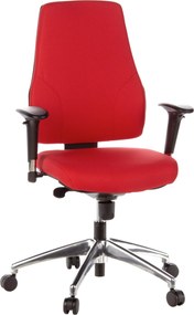 XXXLutz OTOČNÁ ŽIDLE, plochá tkanina, červená MID.YOU - Online Only kancelářské židle - 001918007203