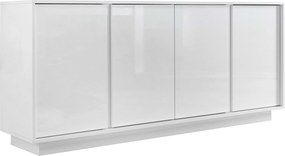 XXXLutz ŠIROKÁ KOMODA, vysoce lesklá bílá, 180/79/43 cm MID.YOU - Široké komody - 001844006801