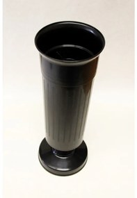 BESOP - Váza na hrob 35cm zatížená černá