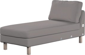 Potah na šezlong IKEA Karlstad samostatný, krátký barva béžová látka pletený vzor