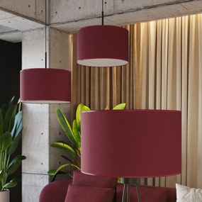 Sollux Lighting Závěsná lampa NEVIA vínová