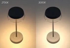 Redo Iluna exteriérová stolní LED lampa Barva: Matná Zelená