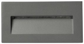 FARO Barcelona FARO 70289 - LED Vestavné svítidlo MANI LED/5W/230V IK07 IP65 šedá 70289