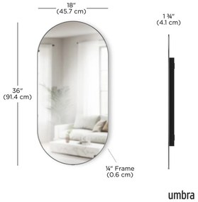 Nástěnné zrcadlo 46x91 cm Hubba – Umbra