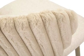 Designová barová židle Bechora II krémová