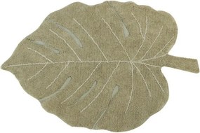 Lorena Canals, Kusový koberec Monstera Olive, 120x180, zelená, ložnice