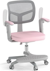 Costway Dětská psací židle s 41-52 cm výškově nastavitelný sedák dětská otočná