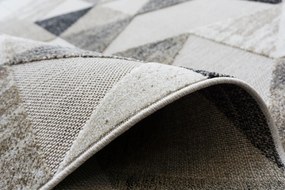 BE Koberec Lagos 1700 BEIGE - béžový šedý černý obdélníkový Rozměr: 80x150 cm
