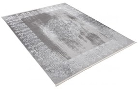 Kusový koberec Seba šedo bílý 200x300cm