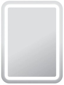 Zrcadlo s LED osvětlením Perfect, 80 × 60 cm