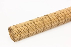 Bambusová rohož za postel 100x300 cm medová