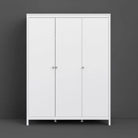 Bílá šatní skříň 150x199 cm Madrid - Tvilum