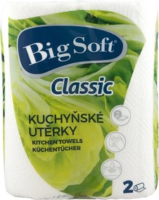 Kuchyňské papírové utěrky Big Soft Classic 2vr./2 role