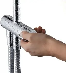 Hansgrohe Vernis Shape - Sprchový set Showerpipe 230 Reno chrom