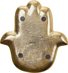 HAMSA Dekorační podnos 20 cm - zlatá