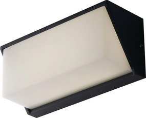 FAN LED-W-LUXON ANT Venkovní nástěnné svítidlo LED LUXON antracit hliník 12W 1550lm CCT IP54 11x25x9,5 cm - FANEUROPE