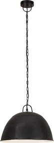 Industriální závěsné svítidlo 25 W černé kulaté 41 cm E27 320543