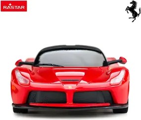 RASTAR RC auto Ferrari LaFerrari červená / měřítko 1:24 / 27/40 MHz /