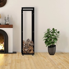 Stojan na palivové dřevo Keri V2 25x40x150 – černá