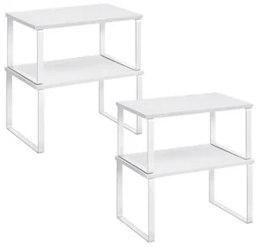 Set 4 kuchyňských polic KCS027W01