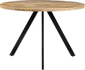 Jídelní stůl 110 x 75 cm masivní mangovníkové dřevo 338476
