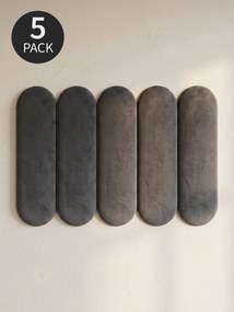 Sinsay - Čalouněné stěnové panely 5 pack - šedá