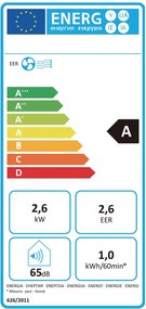 Přenosná klimatizace BD-582, 2600 W | Berdsen