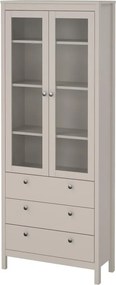Vitrína Real, krémová