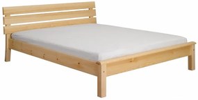 Postel Korfu Zvolte rozměr postele: 180x200 cm, Vyberte odstín dřeva: Kaštan 19