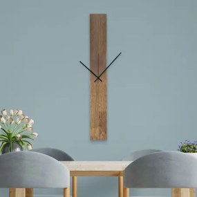 Elegantní dřevěné nástěnné hodiny černý I SENTOP MAS019-TERRA