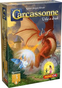 MINDOK HRA Carcassonne: Víla a drak 3. rozšíření (2025) mn658