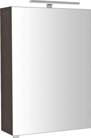 Sapho Riwa - Zrcadlová skříňka s LED osvětlením 50x70x17 cm, borovice rustik RIW050-0016