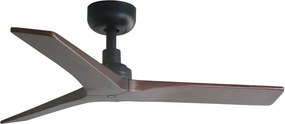 FARO 34278 KLIM S stropní ventilátor, černá/ořech - FARO