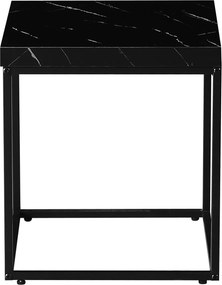 Autronic Konferenční stolek CT-V2004 40x40 cm Odstín: Staré dřevo