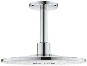 Grohe Rainshower SmartActive - Hlavová sprcha 310, sprchové rameno 142 mm, 2 proudy, měsíční bílá 26477LS0