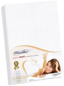 Bellatex Froté prostěradlo bílá rozměr 180x200x40 cm
