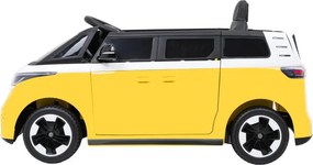 Elektrické autíčko Volkswagen ID BUZZ žluté