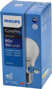 3x stmívatelná LED žárovka E27 8W 806lm 5CCT CorePro 2700K - 6500K