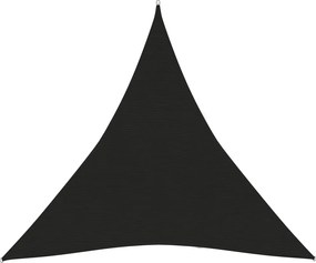 vidaXL Stínicí plachta 160 g/m² 3,6 x 3,6 x 3,6 m HDPE [42285] Barva: Černá