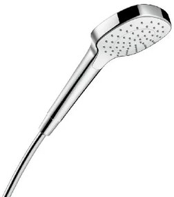 Hansgrohe Croma Select E - Sprchová hlavice, EcoSmart, bílá/chrom 26816400