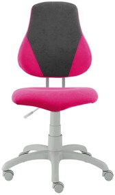 Alba Rostoucí židle Fuxo V-Line - šedá / růžová