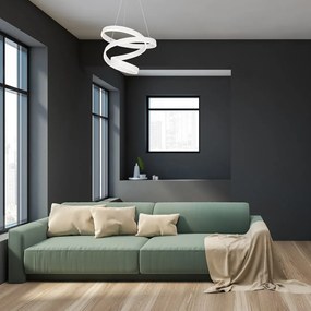Závěsné LED svítidlo Andromeda, 1x LED 100w, 4000k, w