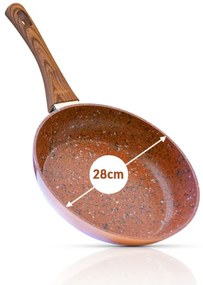 Livington Copper &amp; Stone Pan 28 cm