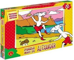 ALEXANDER Puzzle Příhody Kozlíka poplety: U moře MAXI / 20 dílků / 67