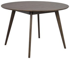 ROWICO kulatý jídelní stůl YUMI hnědý ø115 cm 119212