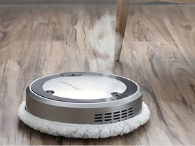 Verk Group Automatický bezdrátový elektrický mopový robot na úklid stříbrný